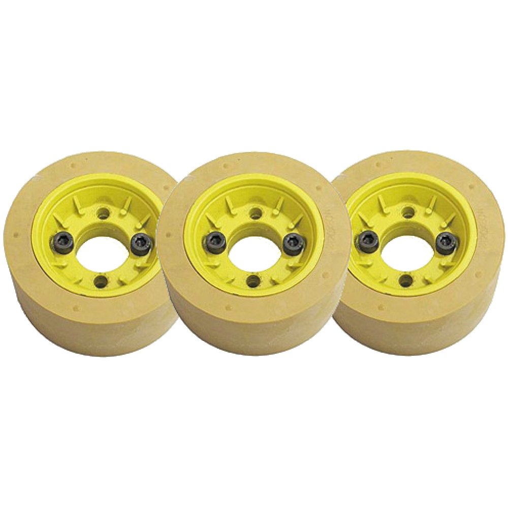 Heavy Duty Power Feed Rollers 120mm x 60mm Rollers Set of 3 ...