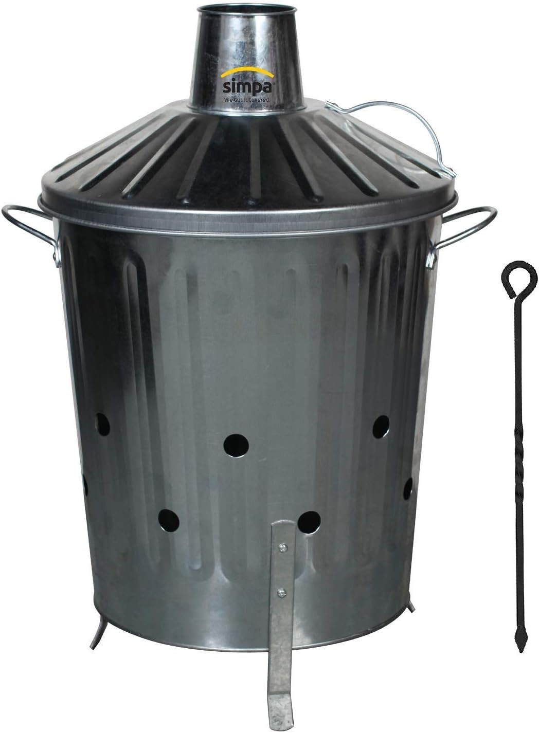 CrazyGadget® Small Medium Large Extra Large Galvanised Metal ...