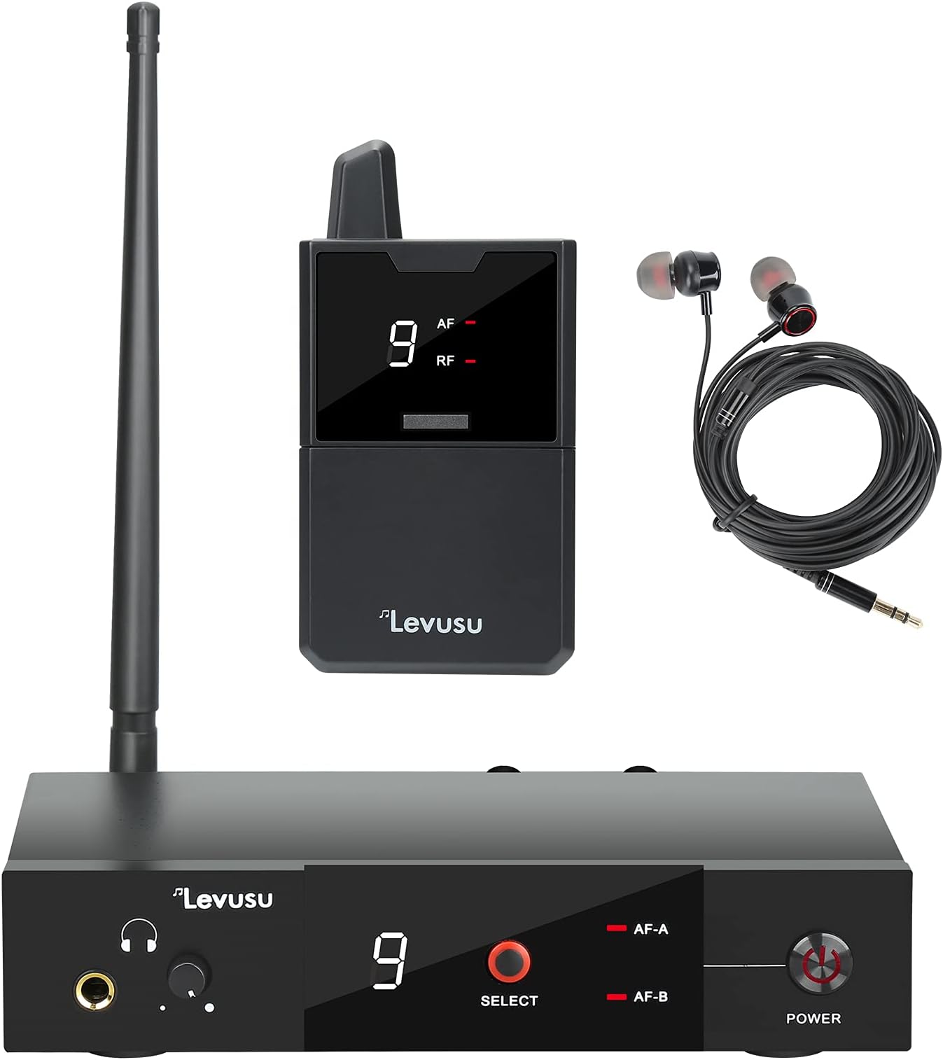 Amazon.com: ANLEON S2 UHF Stereo Wireless Monitor System In-ear System ...