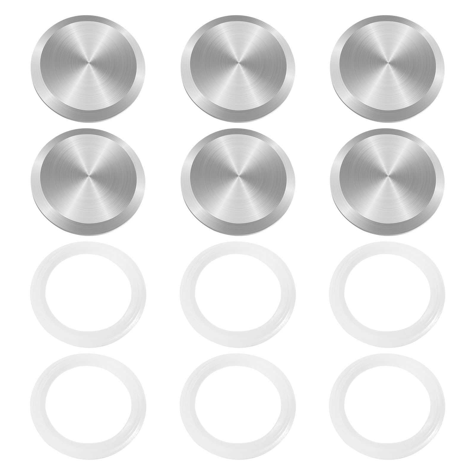 Amazon.com: 6pcs Sanitary Tri Clamp End Cap, 2" Tri Clamp Clover Solid ...