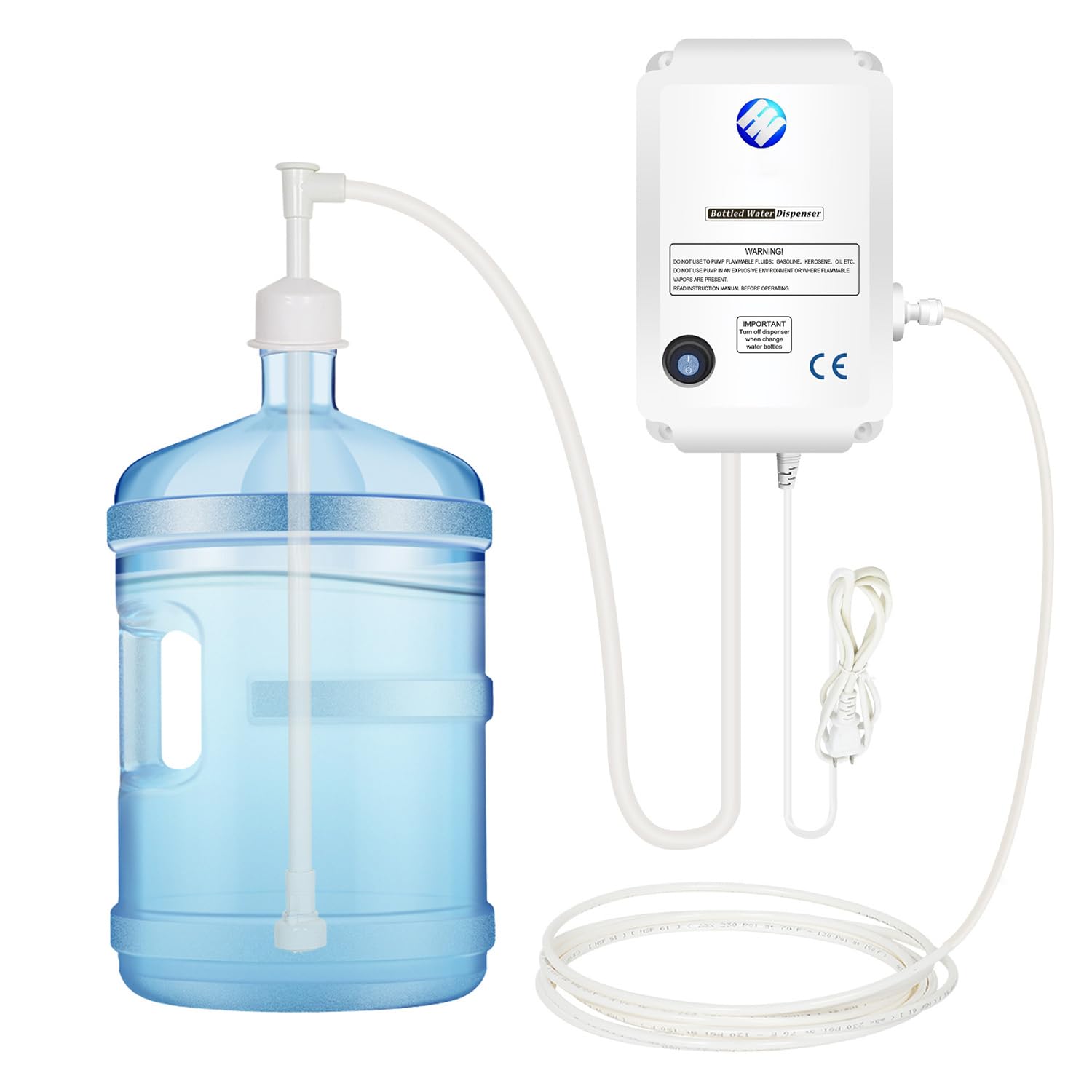 Amazon.com: Water Bottle Pump 5 Gal Drinking Water Pump for Office ...