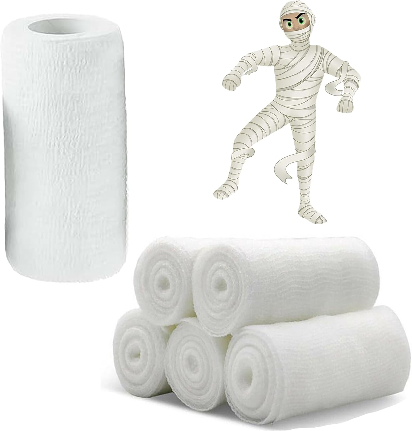 Amazon.com: Halloween Self Adhesive Bandage Stretch Self Adherent ...