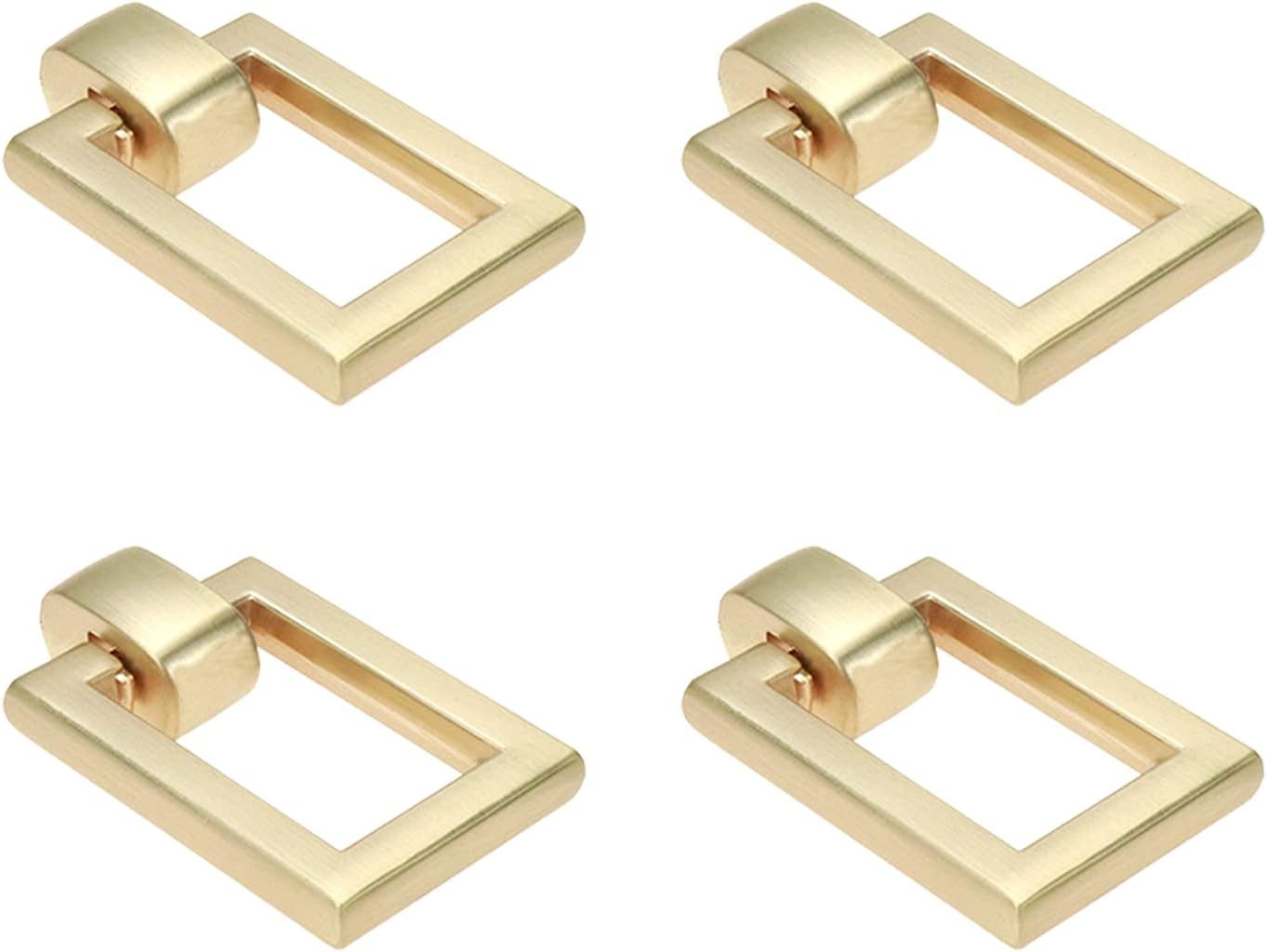 Prima Decorative - Ring Pull Square 3" (Brushed Brass) - Amazon.com