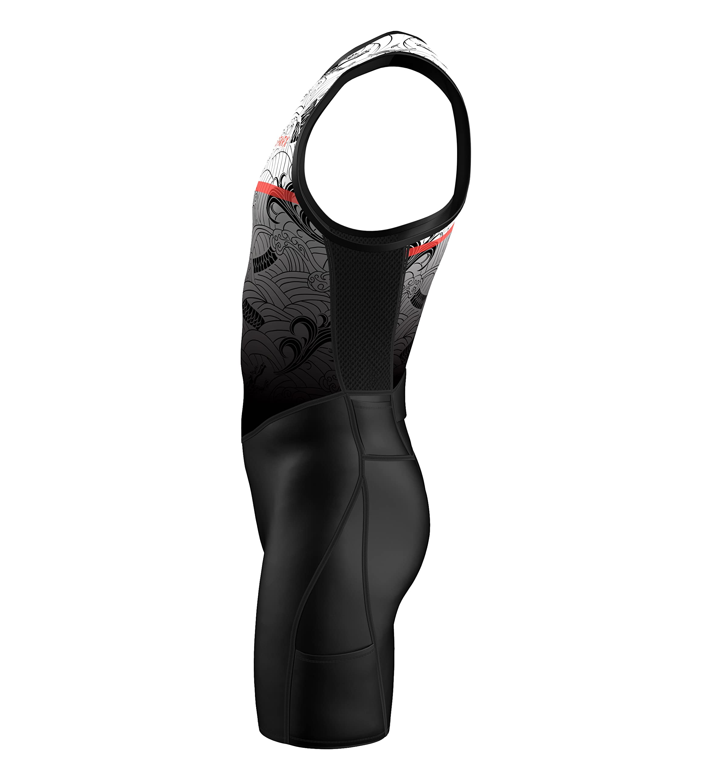 Snapklik.com : Sparx Mens Premium Triathlon Suit Padded, Quick-Dry ...