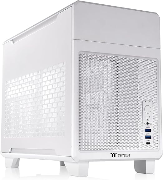Amazon.com: Thermaltake TR100 Mini Tower Super Compact Snow : Electronics