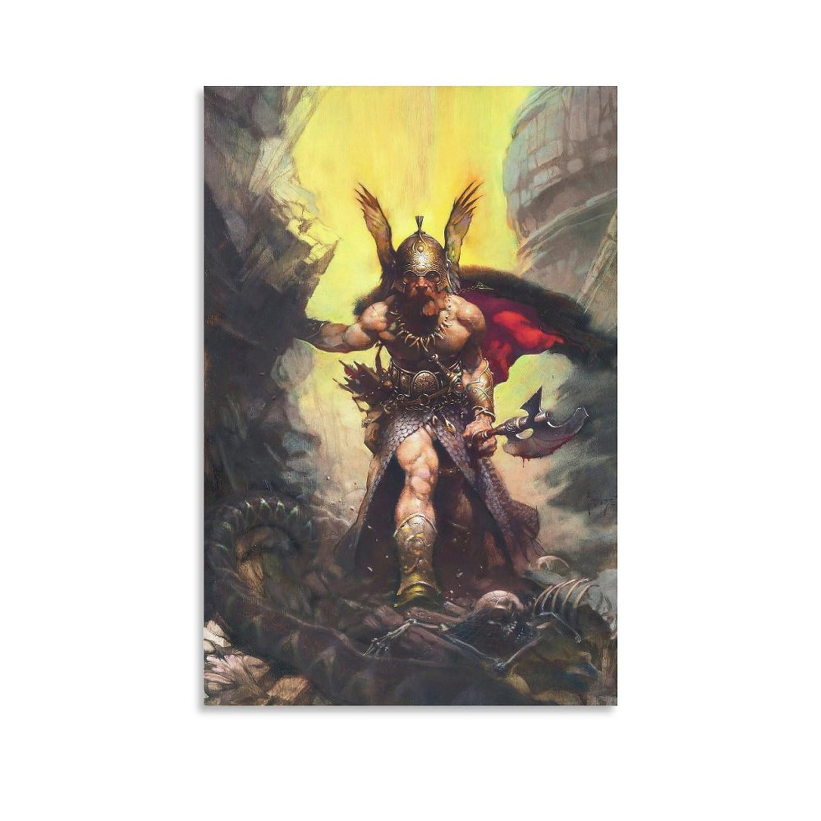 Amazon.com: Frank Frazetta Posters Dark Kingdom 1976 by Frank Frazetta ...