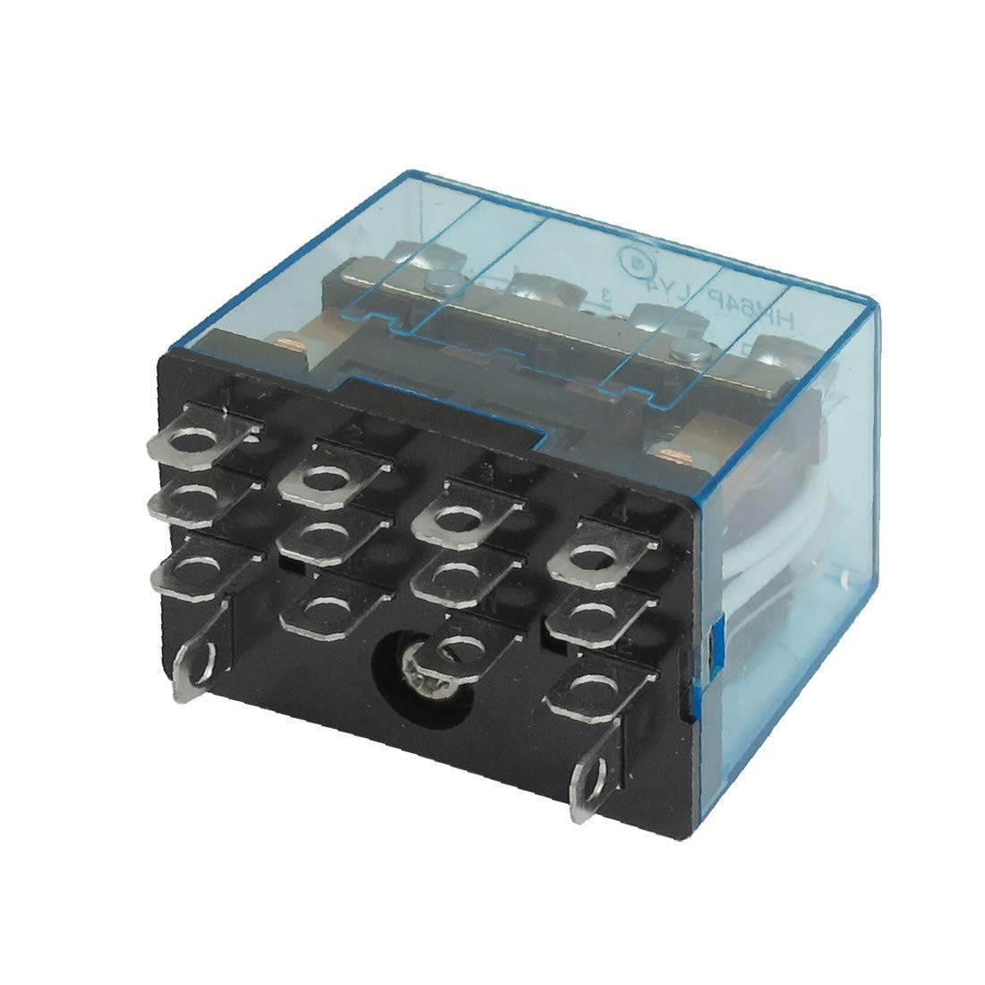 Buy X-DREE HH64P LY4 AC 220V Coil 14-Pin 4PDT Red LED Electromagnetic ...