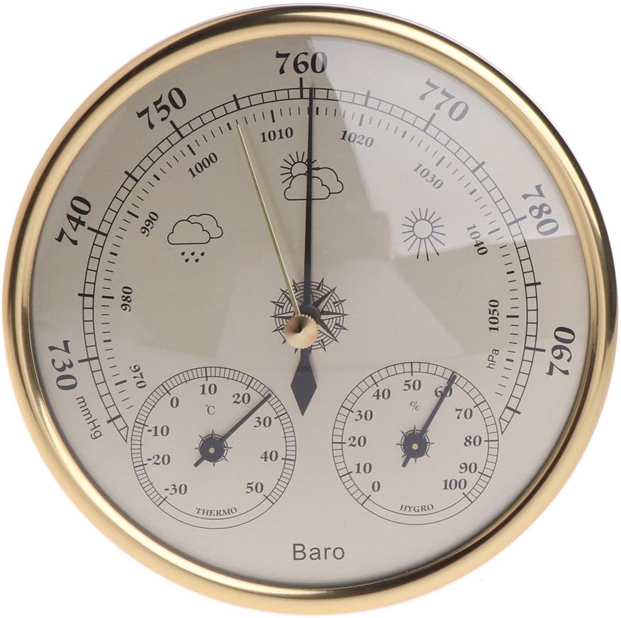 GardenMate Stazione meteorologica analogica BOB - Telo in acciaio ...