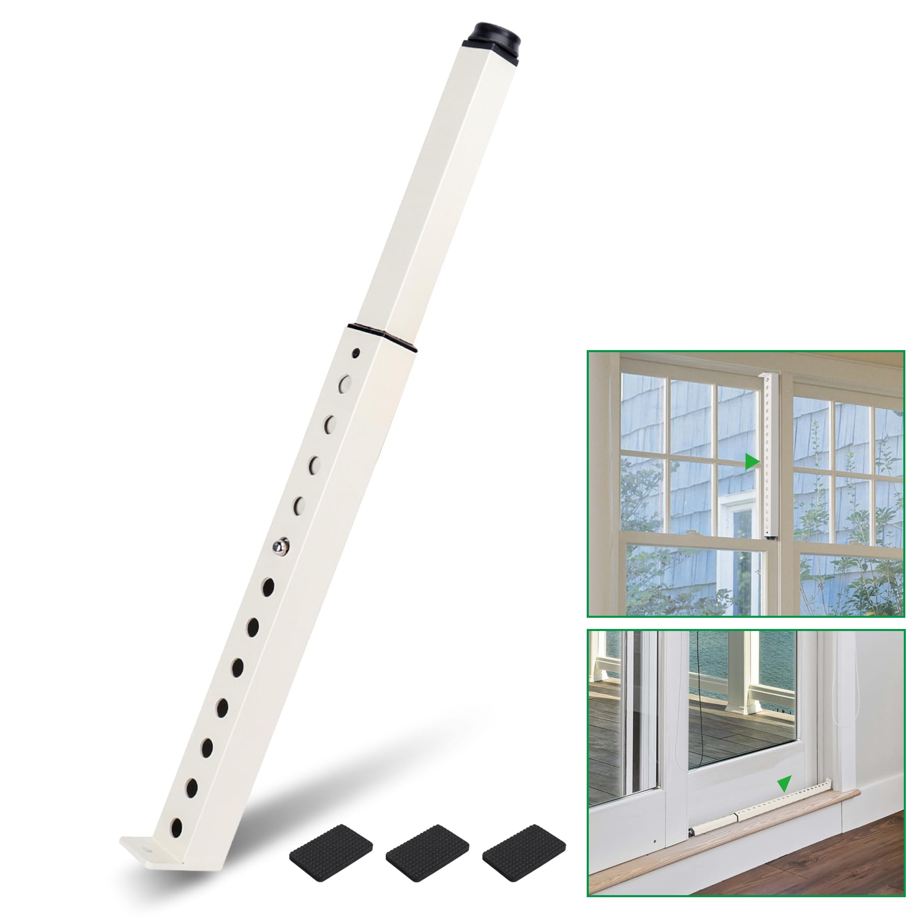 Forestchill Adjustable Window Security Bar, Extends from 10" to 18 ...
