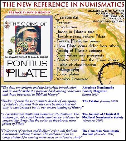 The Coins of Pontius Pilate (Marco Polo Monographs series ...