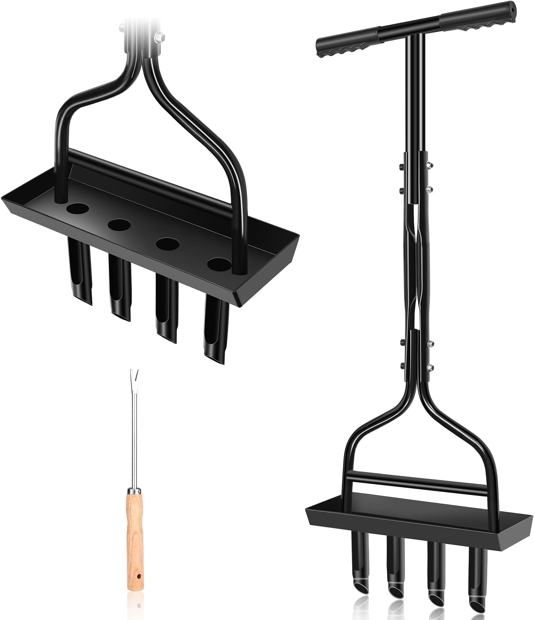 Amazon.com : Watlie Lawn Aerator Coring Tool, Manual Core Aerator Tool ...