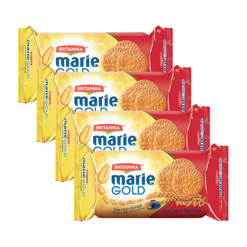 Amazon.com: BRITANNIA Marie Gold Cookies 3.13oz (89g) - Biscuits Pour l ...