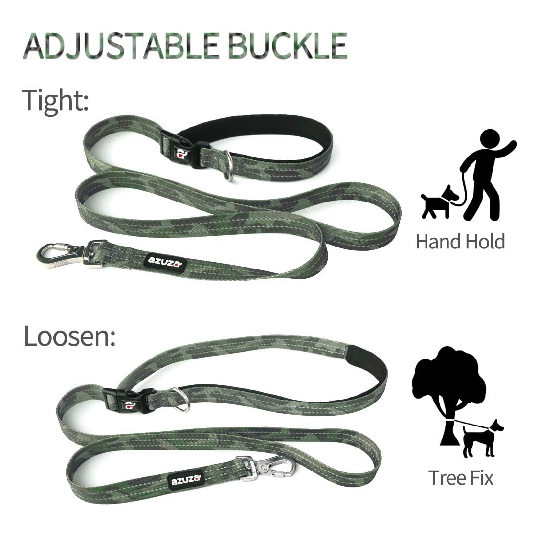 Snapklik.com : Azuza Reflective Dog Collar And Leash Set