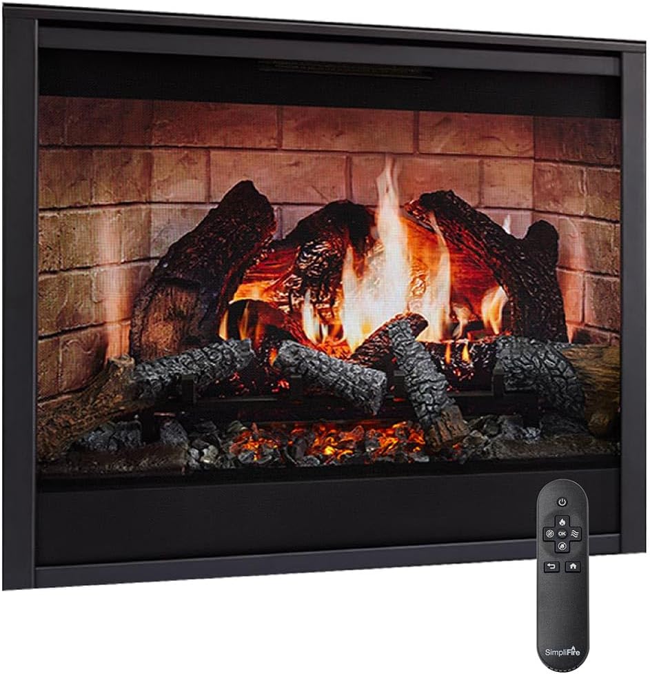 Amazon.com: SimpliFire Inception 36-Inch Electric Fireplace with Mantel ...