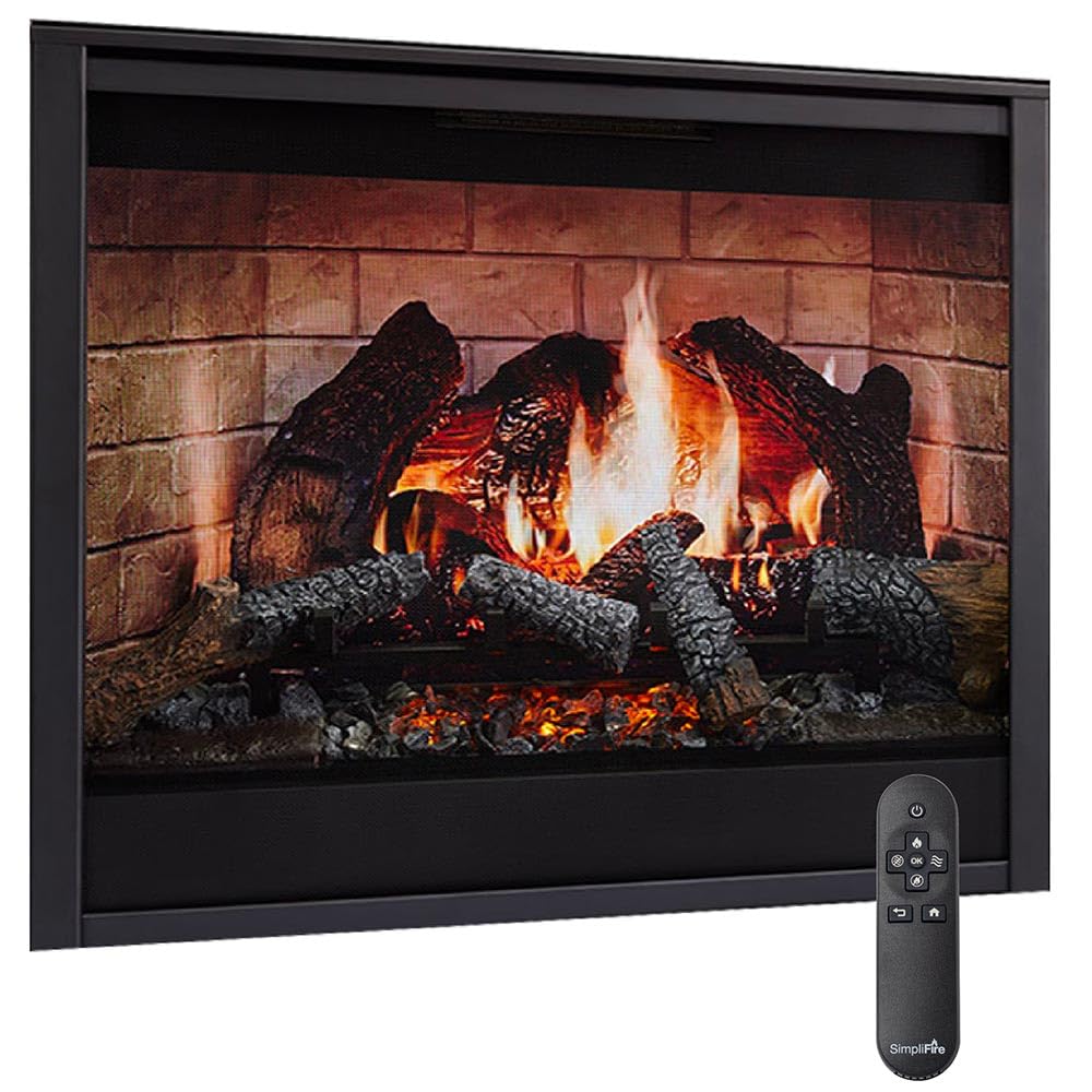 Amazon.com: SimpliFire Inception 36" Electric Fireplace with Mantel ...
