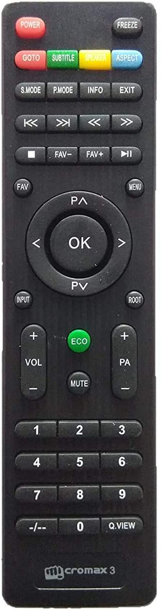 Buy SHIELDGUARD® LED/LCD TV Universal Remote No. 117, Compatible for ...