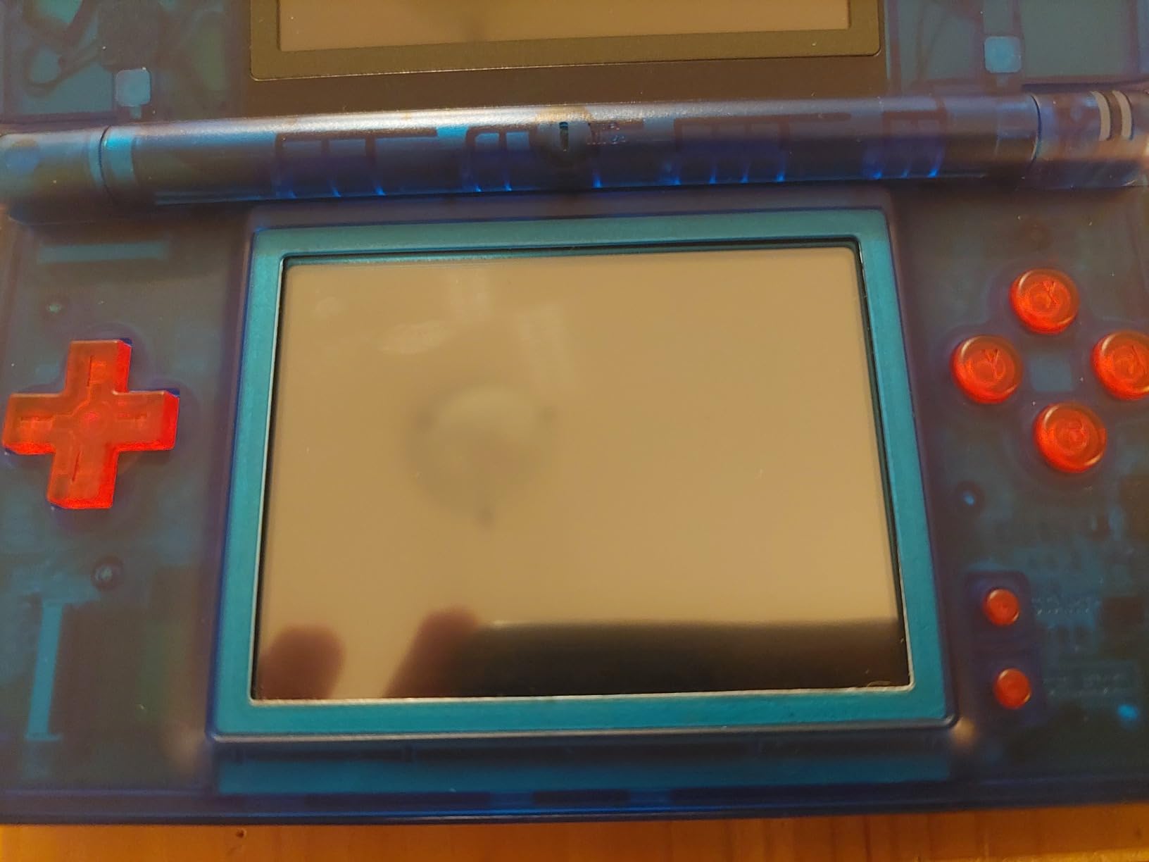 eXtremeRate Clear Blue Replacement Full Housing Shell for Nintendo DS ...