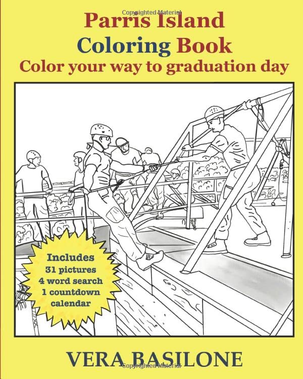 Amazon.com: Parris Island Coloring Book: Color your way to graduation ...