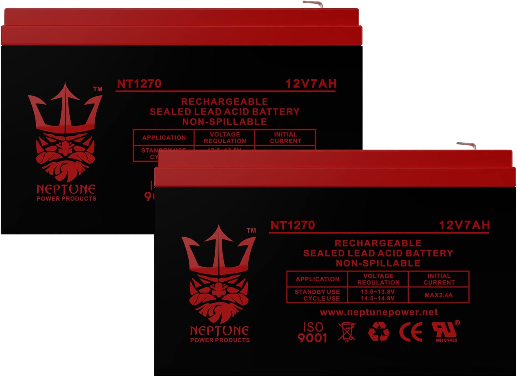 Amazon.com: Razor 12 Volt 7Ah Electric Scooter Replacement Batteries ...