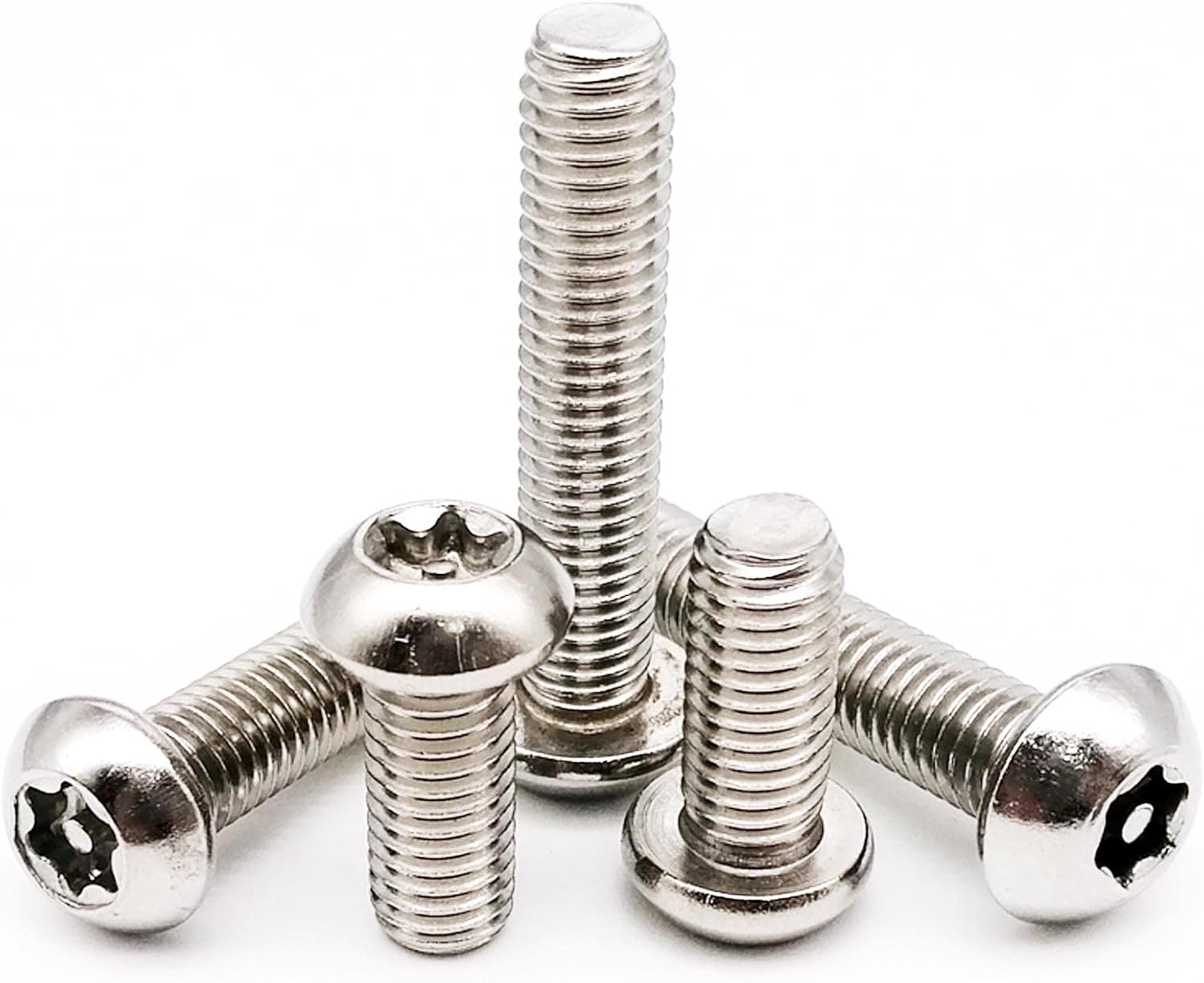 Amazon.com: M2 M2.5 M3 M4 M5 M6 M8 304 A2 Stainless Steel Six Lobe Torx Button Round Head with ...