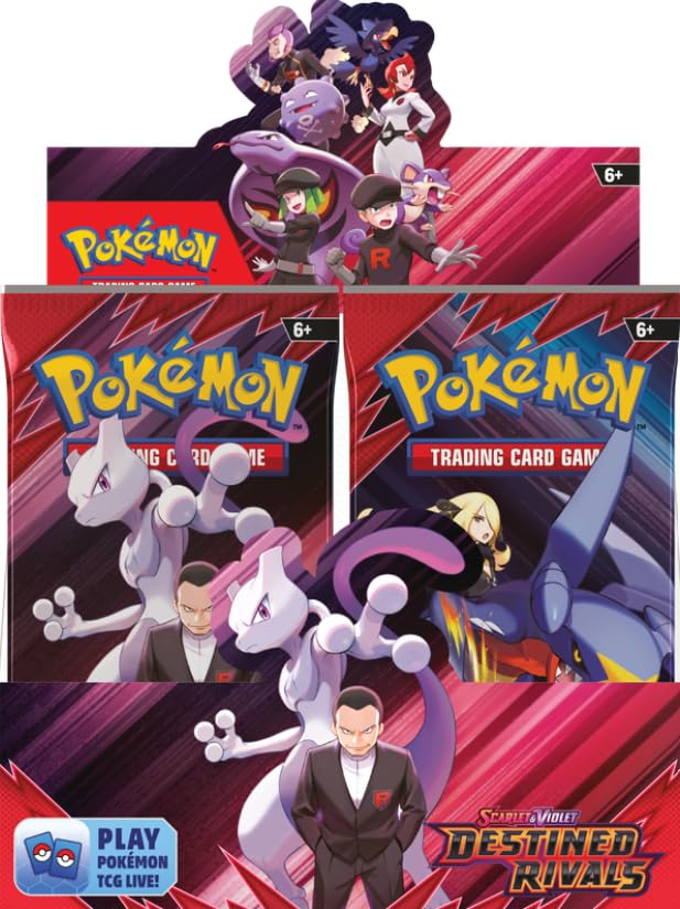 Pokémon Crimson & Purple KP10: Destined Rivals - 36 Booster Packs ...