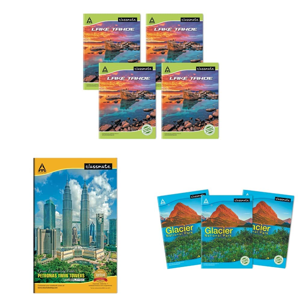 Classmate Notebook - Single Line, 140 Pages Pack Of 4 & Long Book ...