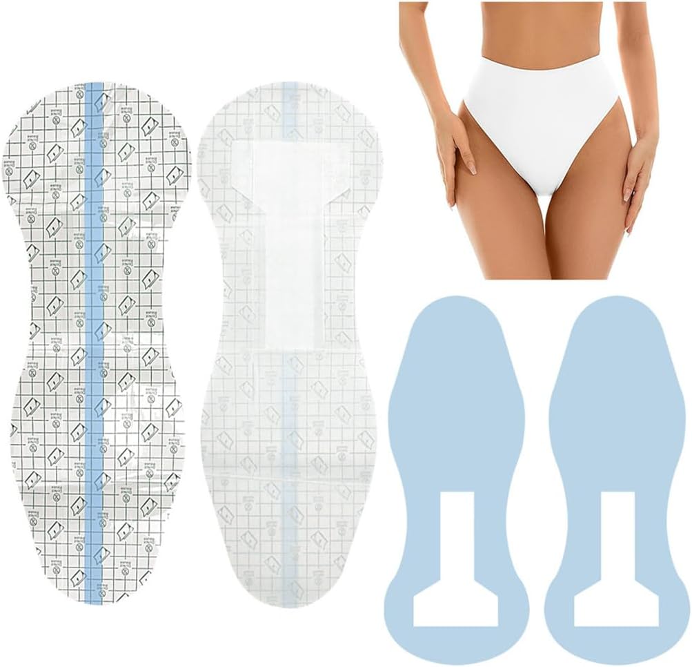 Amazon.com: Protective Hygienic Liners Adhesive for Swimwear PU Clear Waterproof Panti Liner for ...