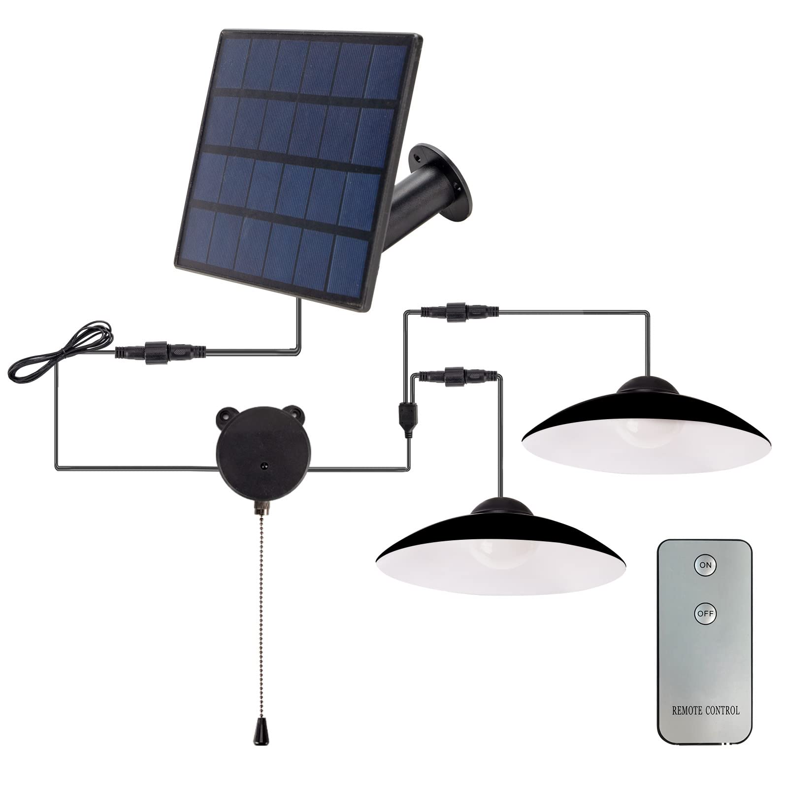 Buy Solar Pendant Hanging Light Indoor Outdoor ,Solar Shed Light with ...