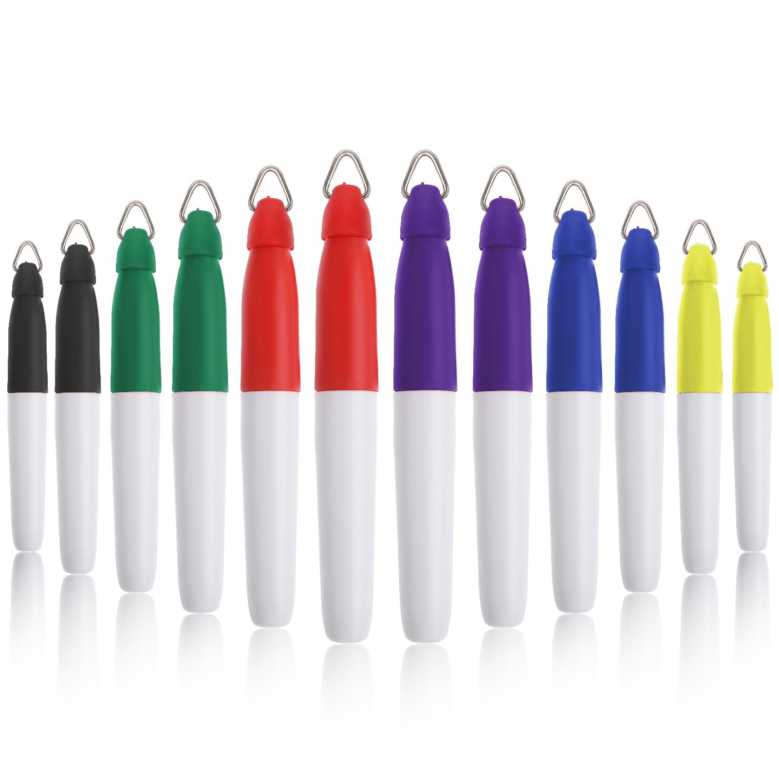 Amazon.com : Abeillo 12 Pieces Mini Sharpie for Badge, Small Sharpies ...