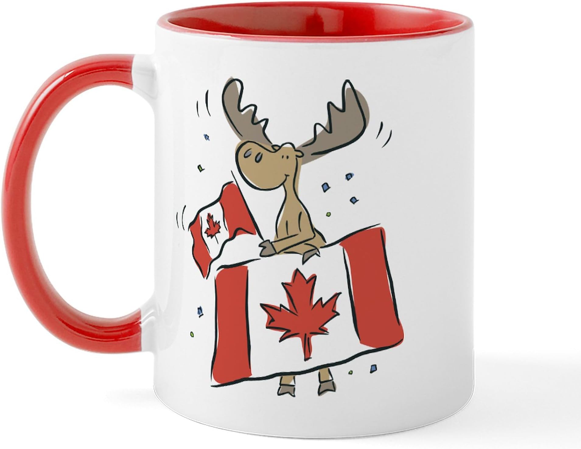 Amazon.com: Canada Flag-Inspired Mug 89992JE Fun Canada Souvenir Gifts ...