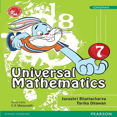 Universal Mathematics Book by Pearson for CBSE Class 7 : Bhattacharya ...