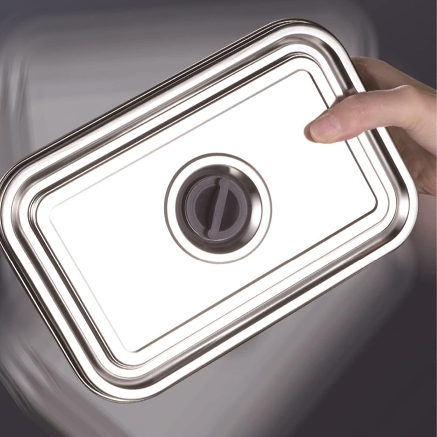 Amazon.com: 304 Stainless Steel Large Food Storage Container with Lids ...