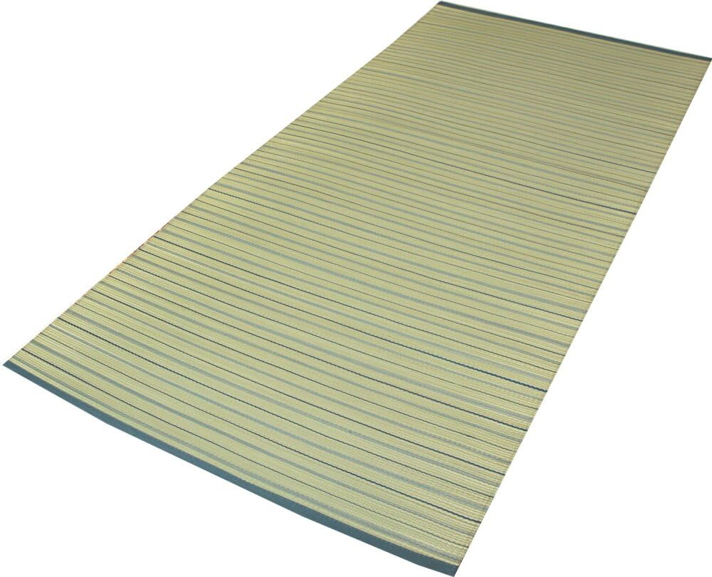 Amazon｜イケヒコ い草 シーツ 敷パッド 葉月 シングル 約88×180cm ブルー 日本製 #7418909｜フラットシーツ オンライン通販