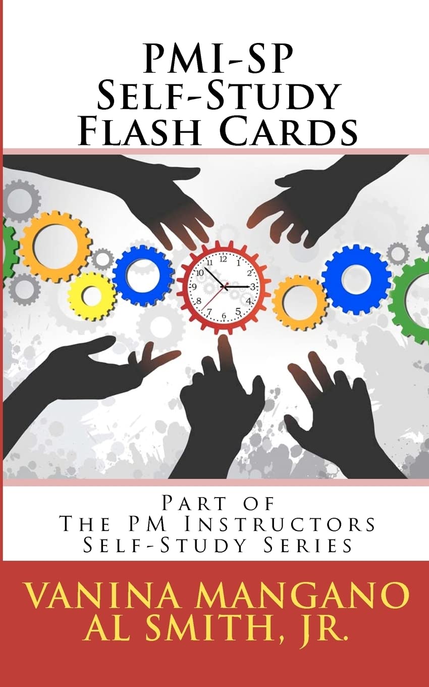 Amazon.com: PMI-SP Self-Study Flash Cards: Part of The PM Instructors ...