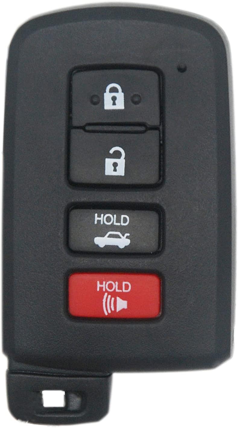 Amazon.com: Remote Smart Key Fob Shell Case Fit for Toyota Highlander ...