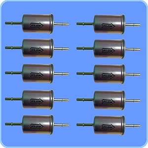 Amazon.com: New Herko Automotive Fuel Filter Pack (10) For Ford, Jaguar ...
