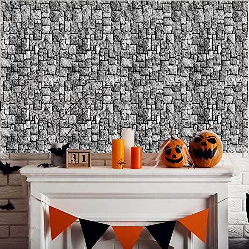 Snapklik.com : Stone Wall Tablecloths, Medieval Themed Party ...