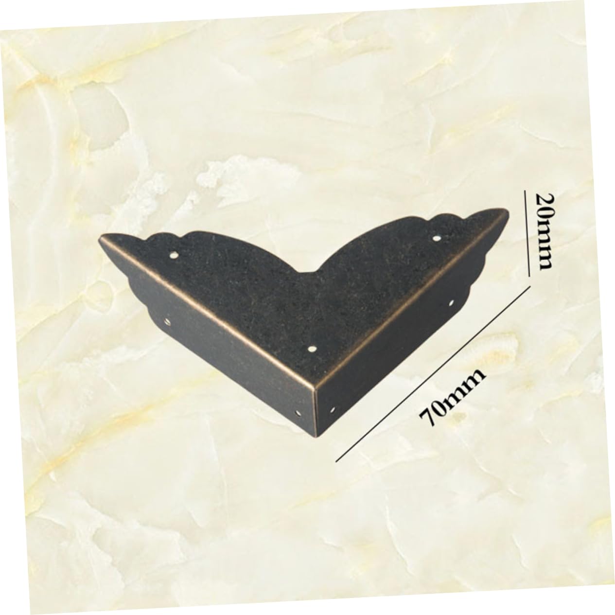 Snapklik.com : Elegant Furniture Safety Corners 6pcs Iron Furniture ...