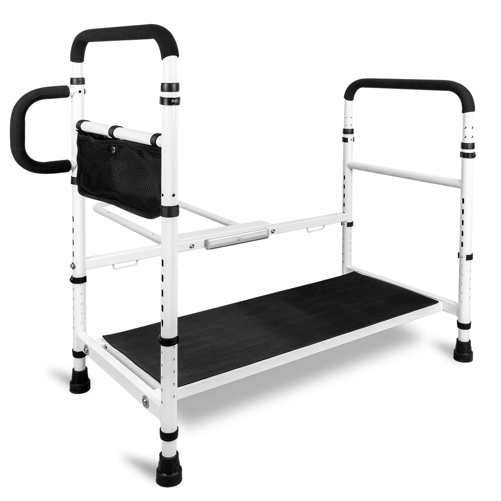 Bed Rails for Elderly Adults with Height Adjustable Bed Step Stool for ...