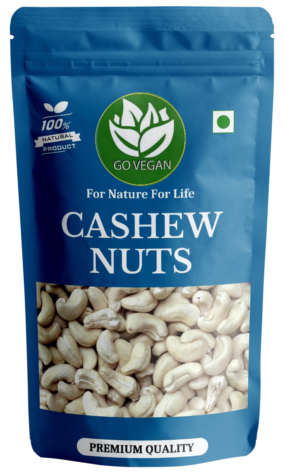 Go Vegan Cashews Nuts -200Gm | Kaju W360 Medium Size Gluten Free ...