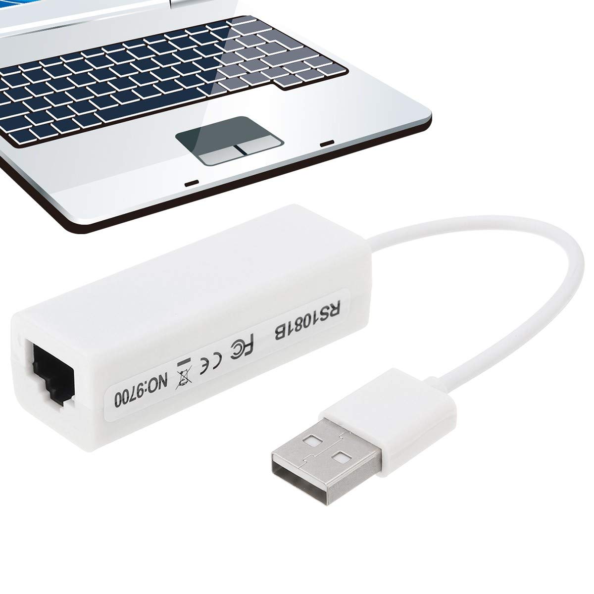 Buy Rocketkart USB to Ethernet Adapter, Foldable USB 2.0 to Gigabit ...