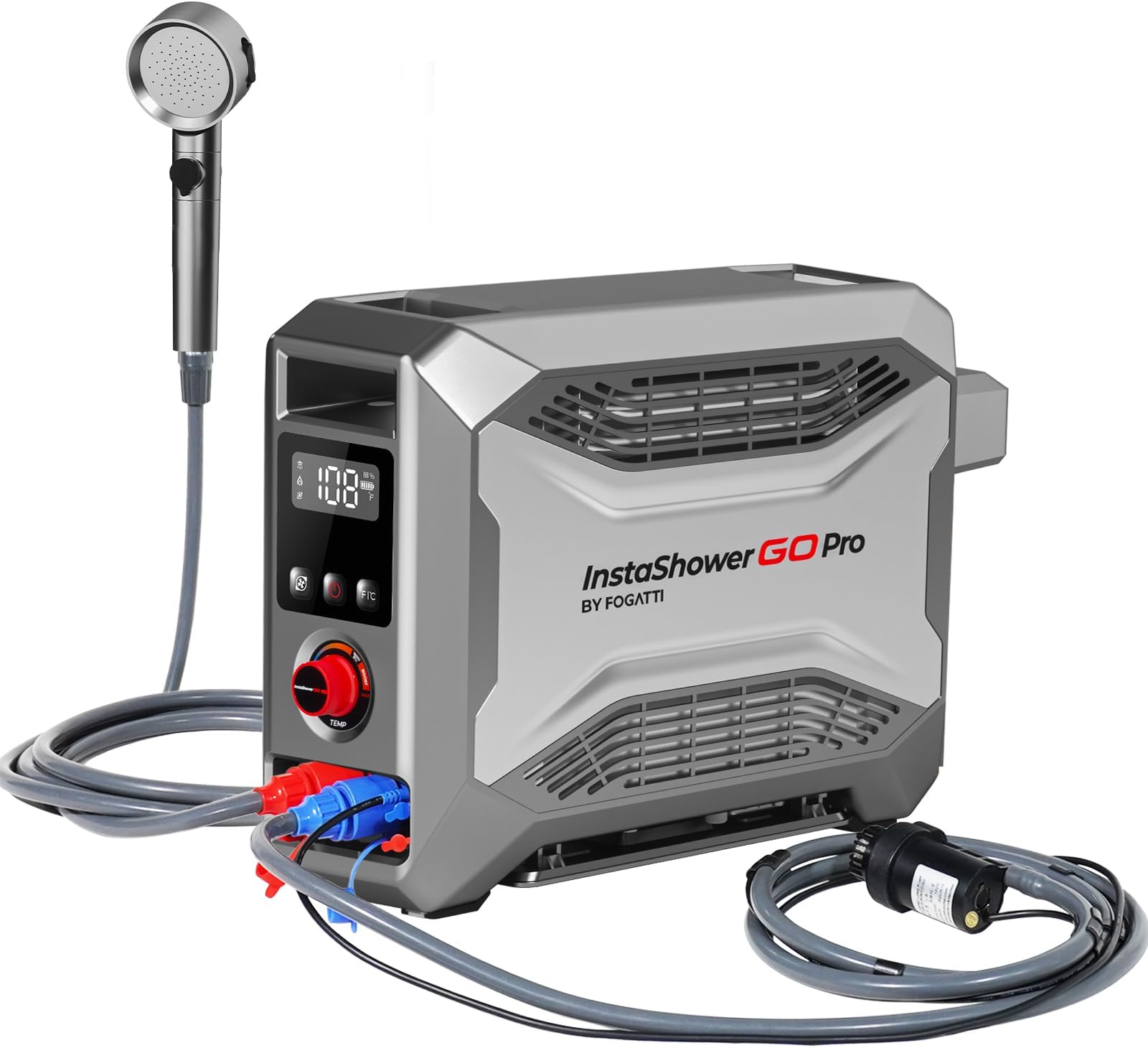 Amazon.com : Hike Crew Portable Propane Water Heater & Shower Pump ...