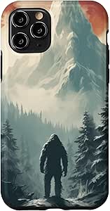 Amazon.com: iPhone 11 Pro Bigfoot Lover Yeti Sasquatch Cryptid Cryptozoology Case : Cell Phones ...