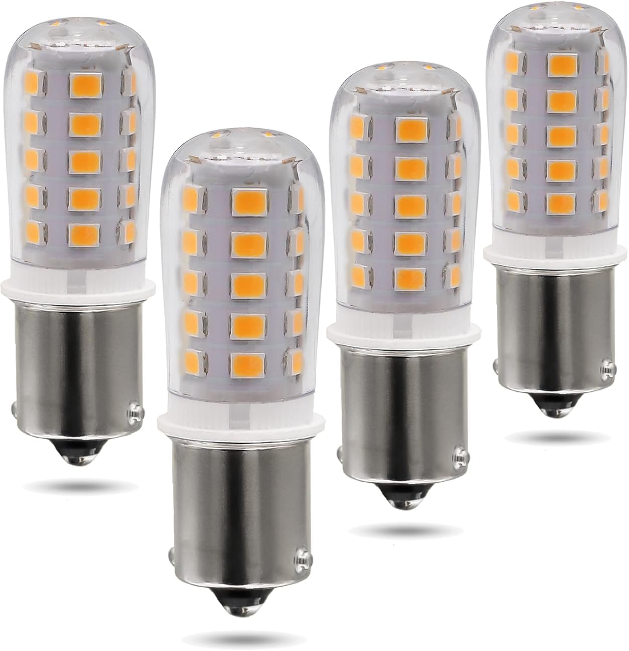 Amazon.com: JOMITOP BA15S Led light Bulb 3000K 3W AC12V/DC12-24V 1156 ...