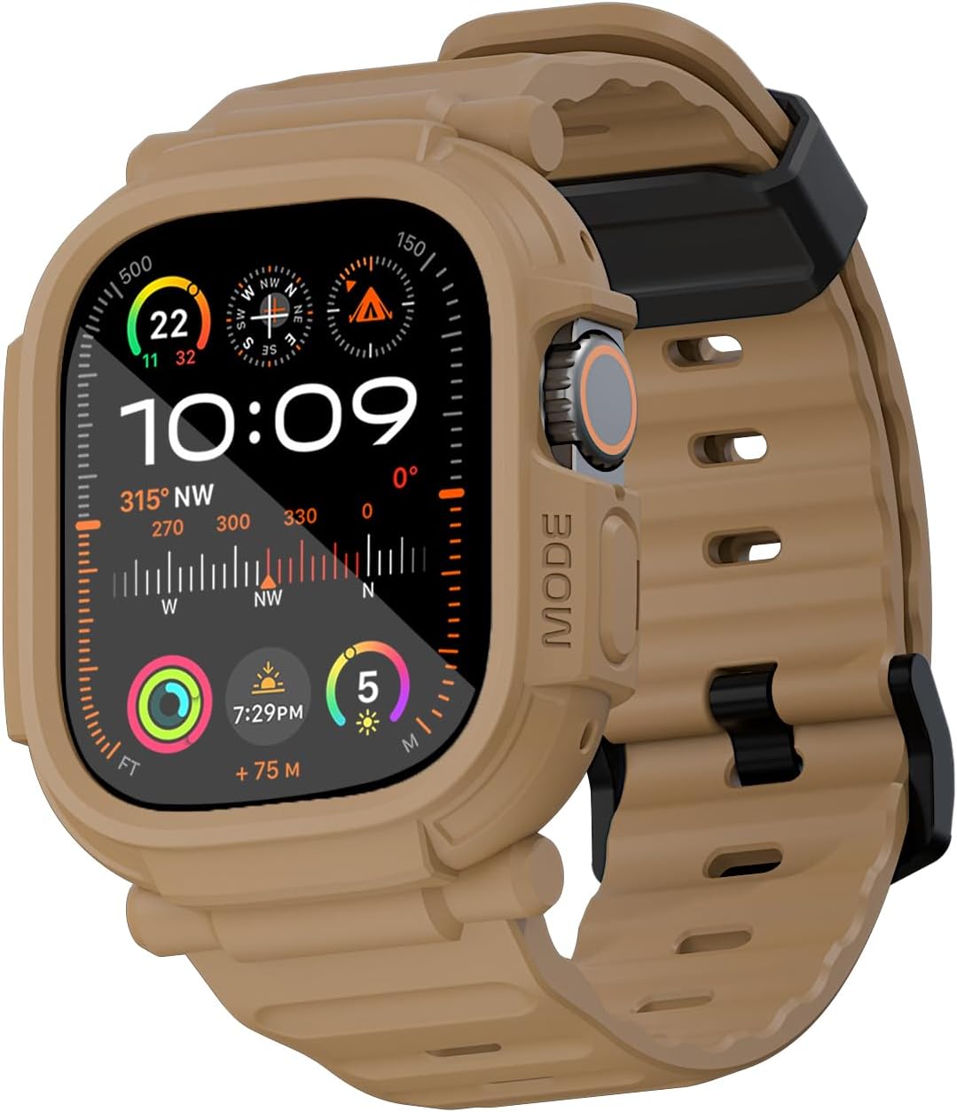 Amazon.com: RHINOSHIELD Bumper Case for Apple Watch Ultra/Ultra 2 - [49 ...