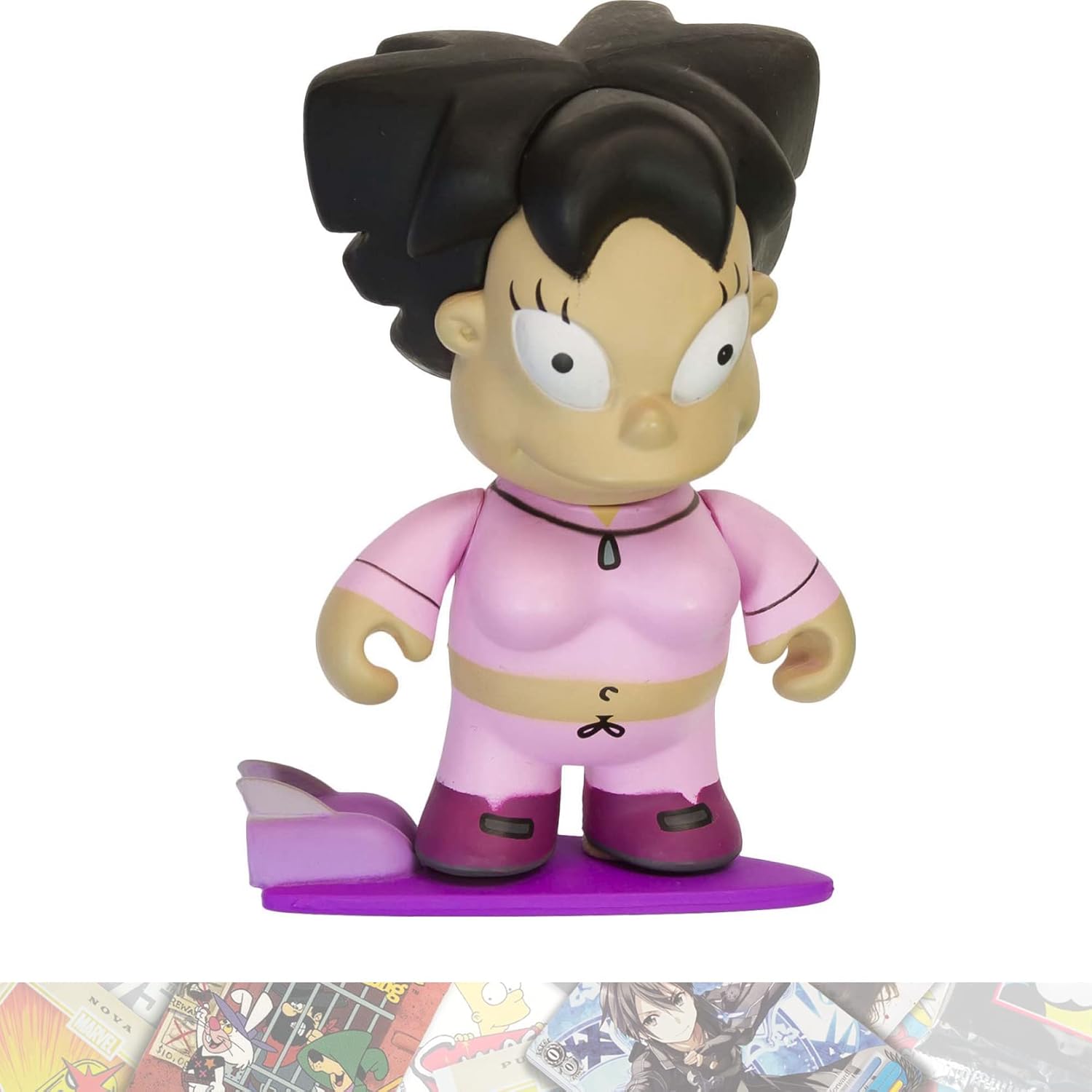 Amazon.com: Futurama Amy Wong w/ Hoverboard: ~2.7" x Kidrobot Mini ...