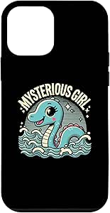 Amazon.com: iPhone 12 mini Loch Ness Monster Pun, Mysterious Girl, Cryptid Nessie Kids Case ...