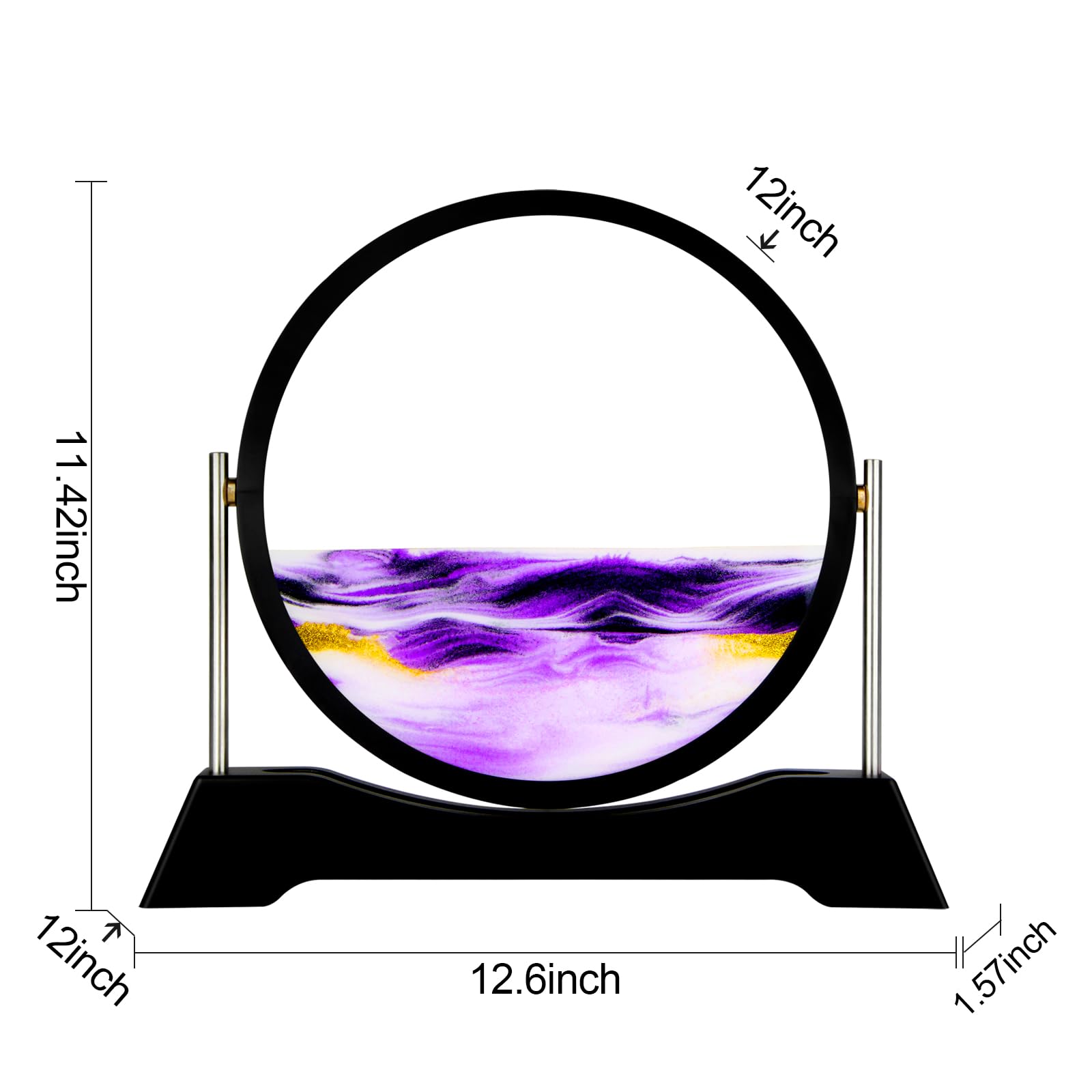 Snapklik.com : Liangding Moving Sand Art Liquid Motion,3D Flow Sand ...