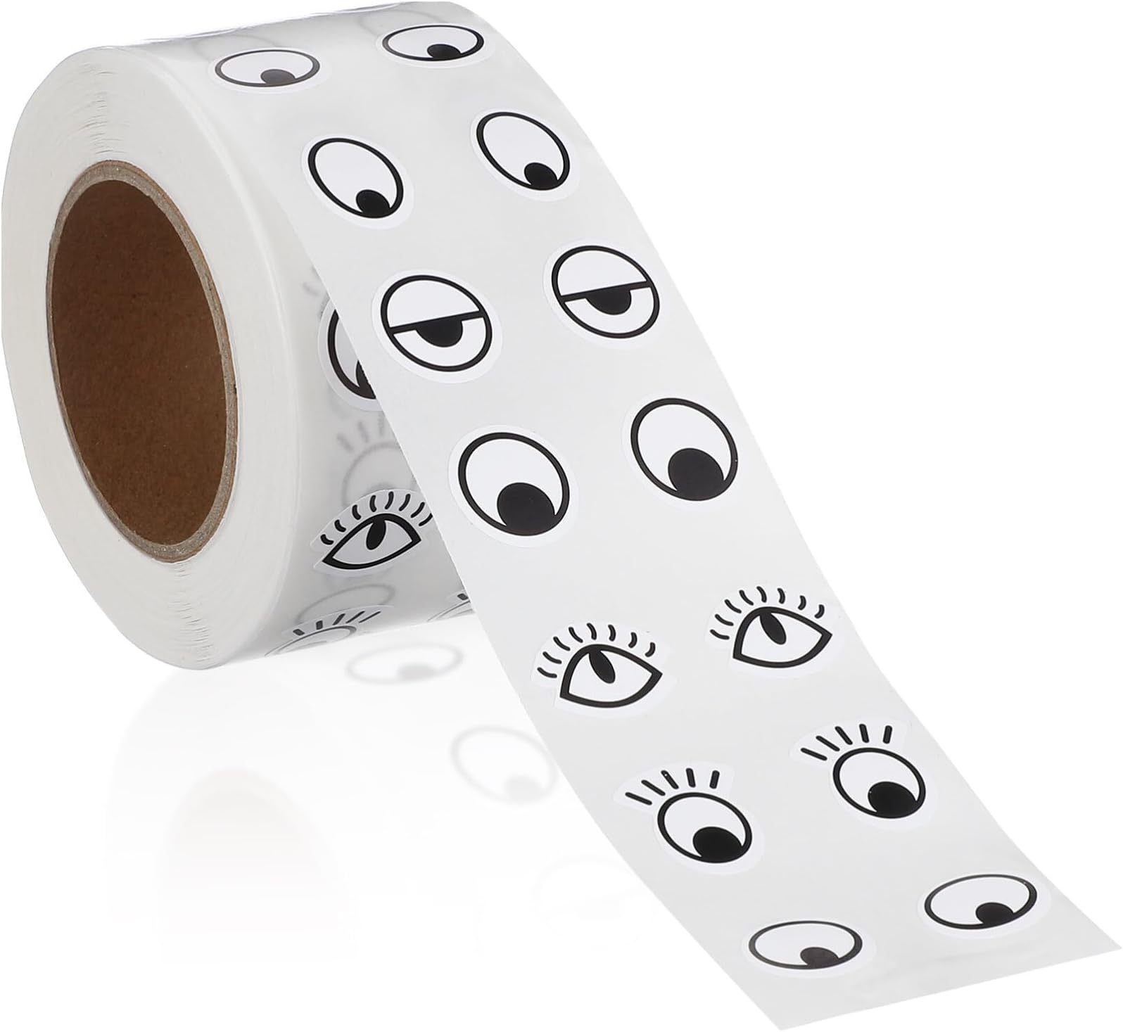 Amazon.com: Baotongle 1000 Pairs Cute Colorful Eye Stickers Labels ...