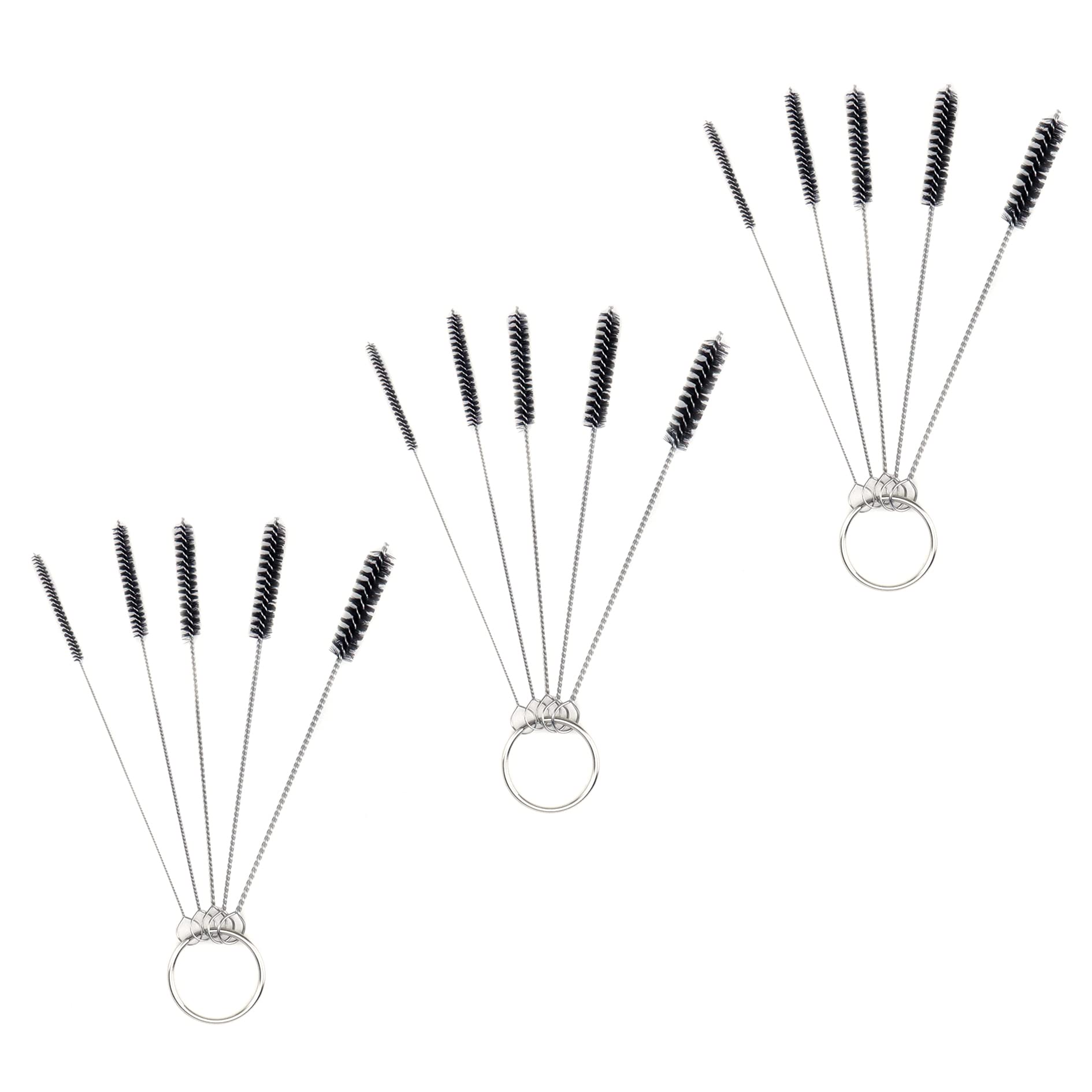 Snapklik.com : 15Pcs 4 Inch Nylon Tube Brushes Set Straw Straw Brush ...